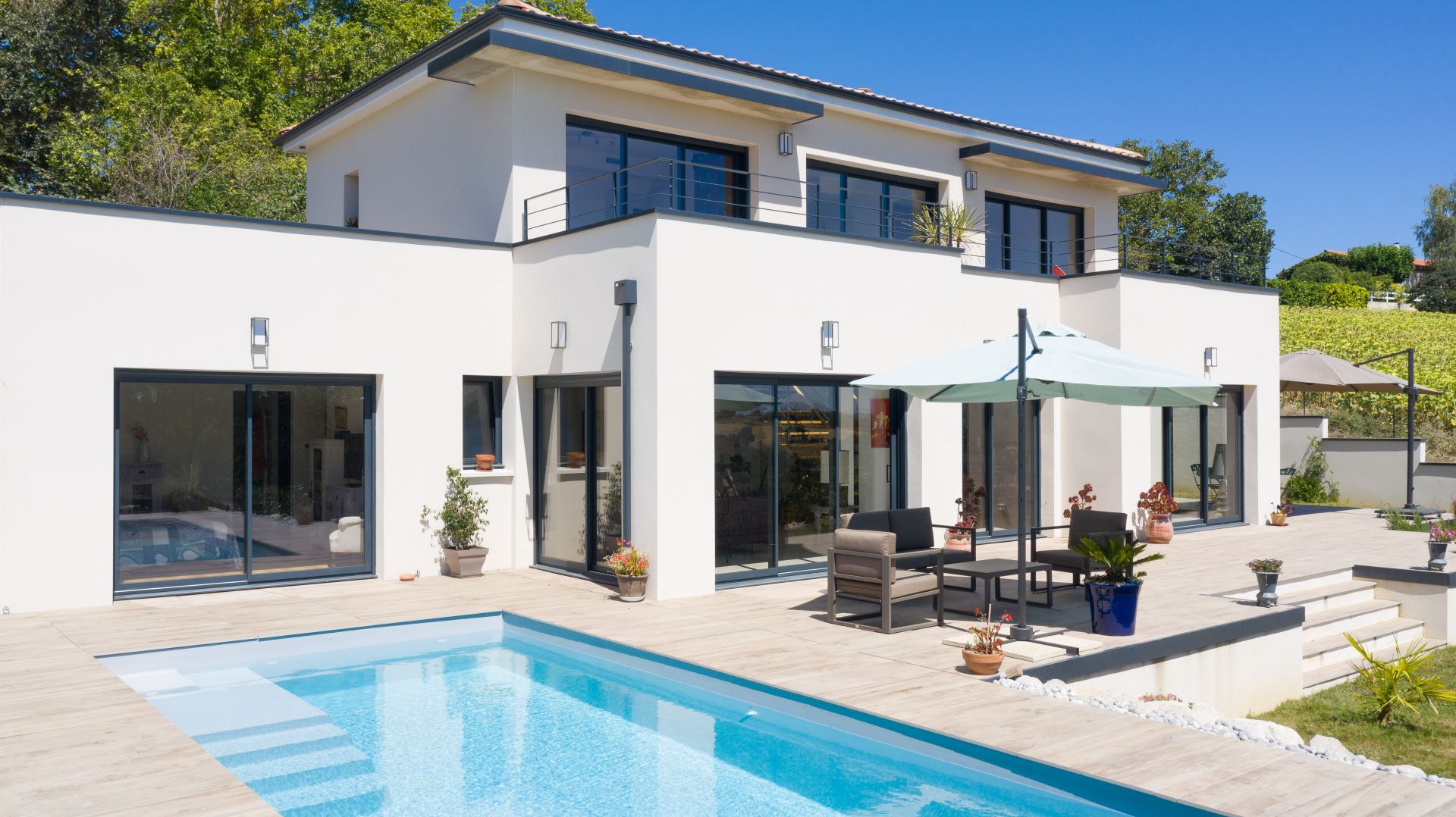 Une maison contemporaine ultra lumineuse - IGC Construction