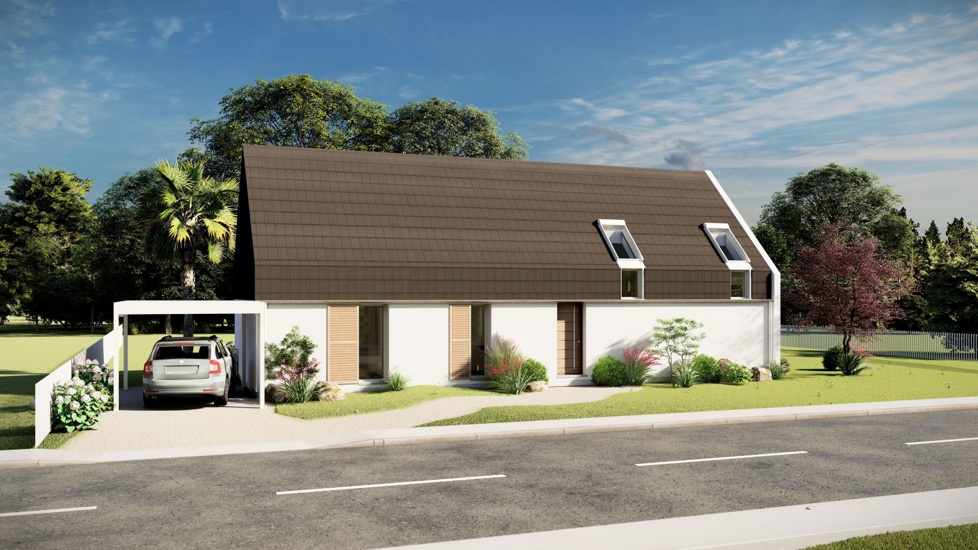 Maison contemporaine LESCUN - IGC Construction