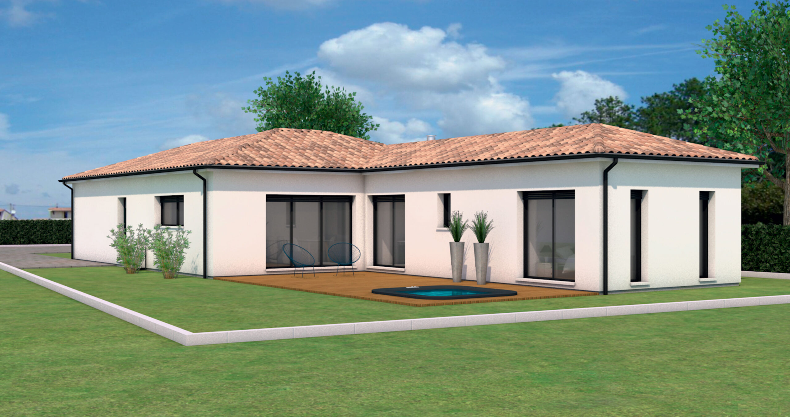 Construire une maison contemporaine : témoignage client de M.G - IGC ...